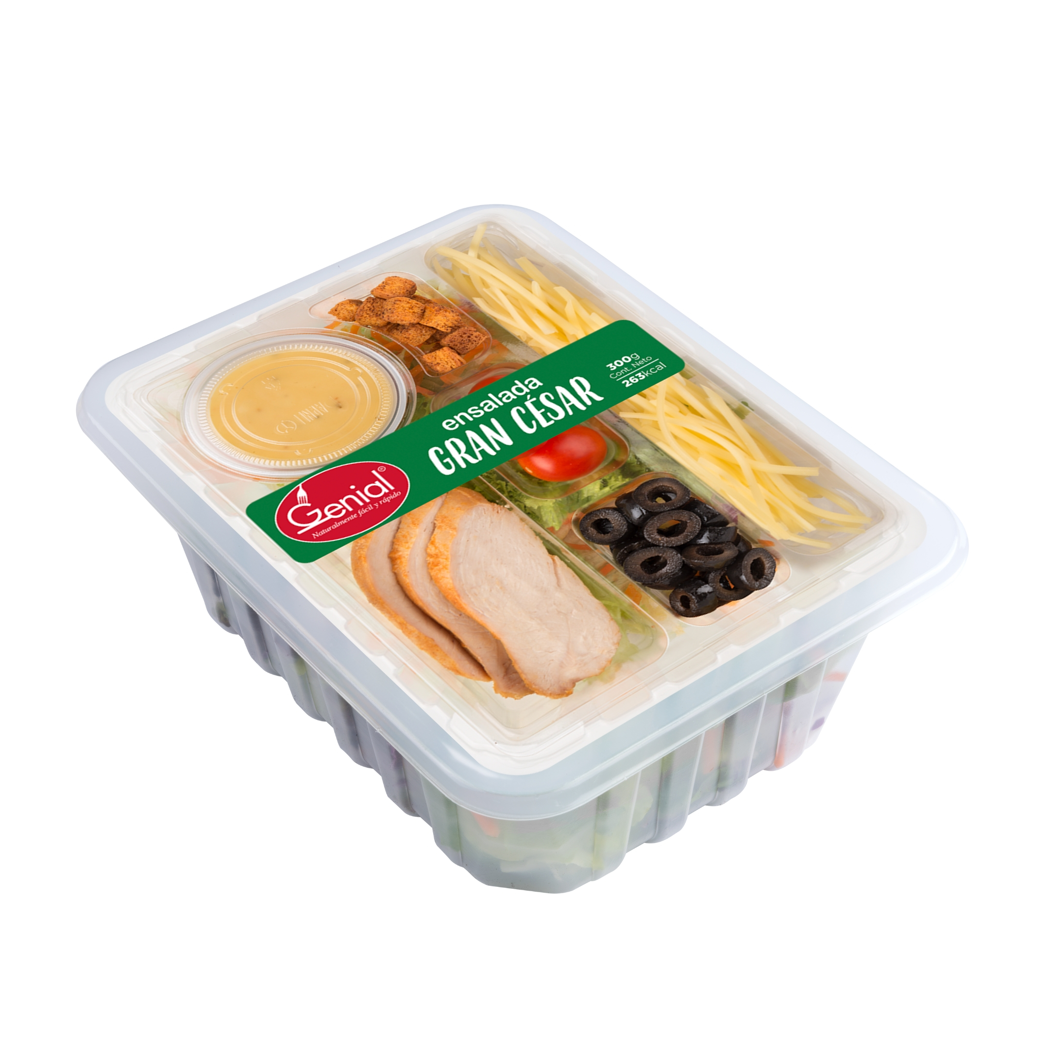 CAJA (6 UN) ENSALADA GRAN CÉSAR GENIAL® 300GR